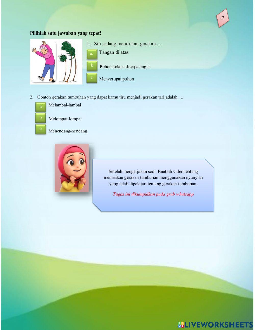 Nur indah sari interactive worksheet | Live Worksheets
