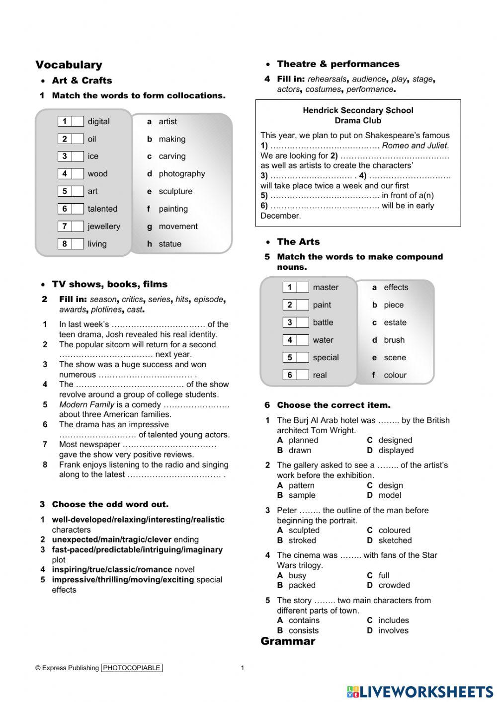 on screen B1+ -… | Free Interactive Worksheets | 6604582