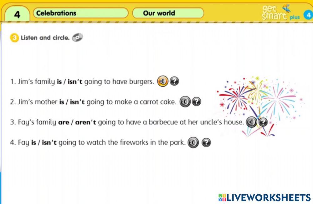 CEFR Year 4 Page 41 (Activity 3) worksheet | Live Worksheets