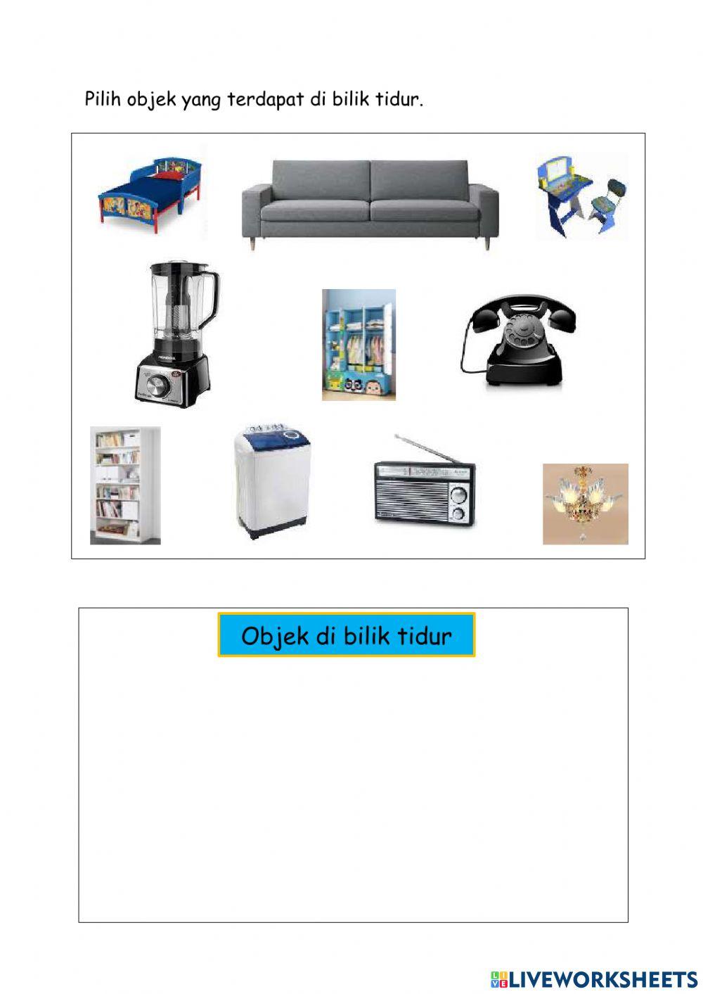 Bilik tidur 1028686 | SUHAIDA80 | Live Worksheets