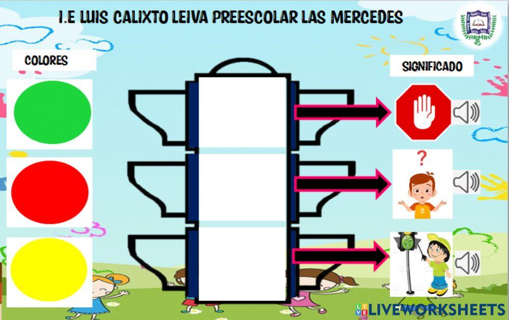 El semáforo activity for transición | Live Worksheets