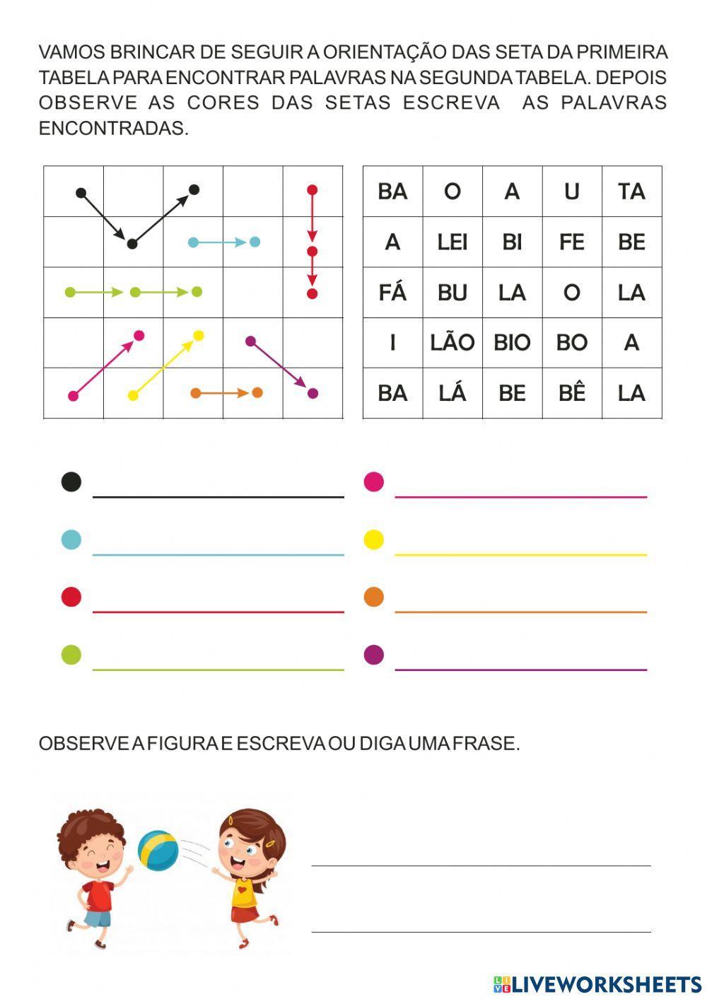 Letra b | Free Interactive Worksheets | 1029520