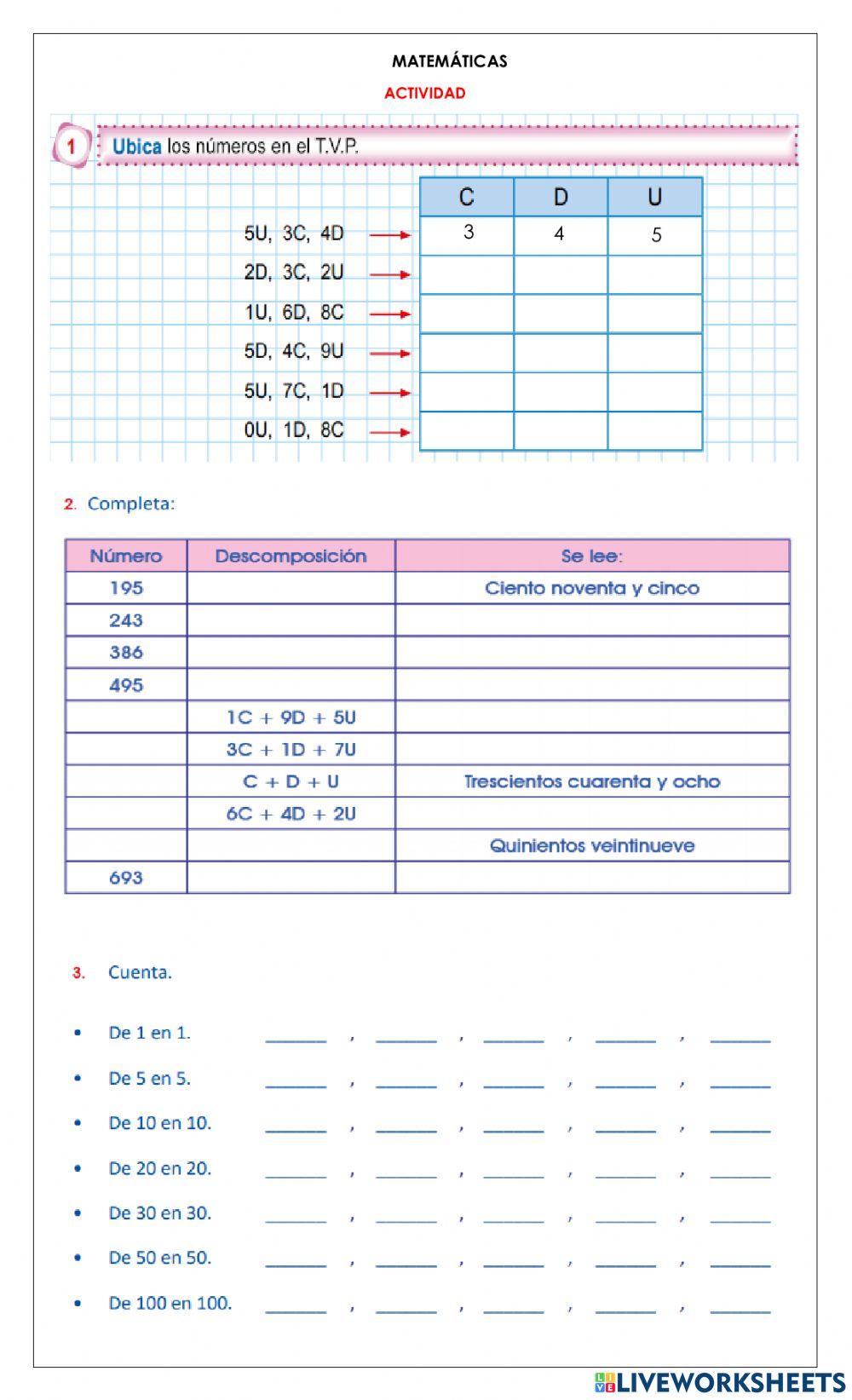 profe_Dialuna18 | Matemáticas 1030139 | LiveWorksheets