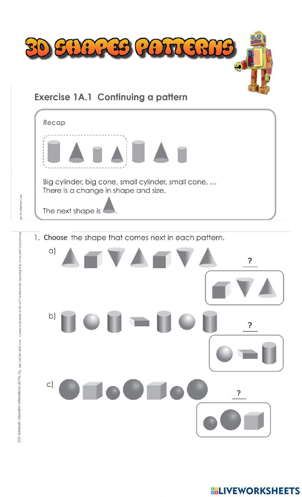 5032526 | 3d shapes patterns | johanna varon