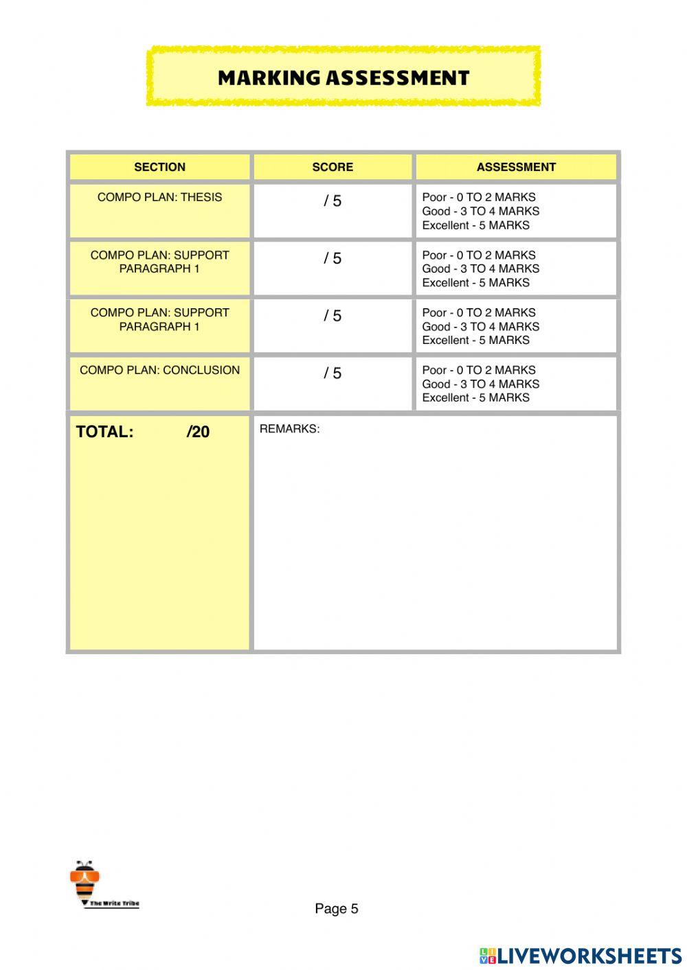 2021 Week 14 SEC-F COMPO TEST part 1 interactive worksheet | Live ...