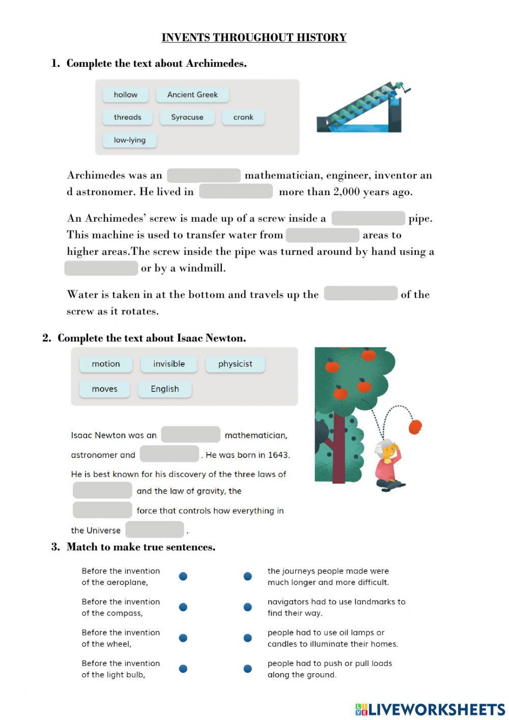 1034680 | Inventions Throughout History | Teacherpeter