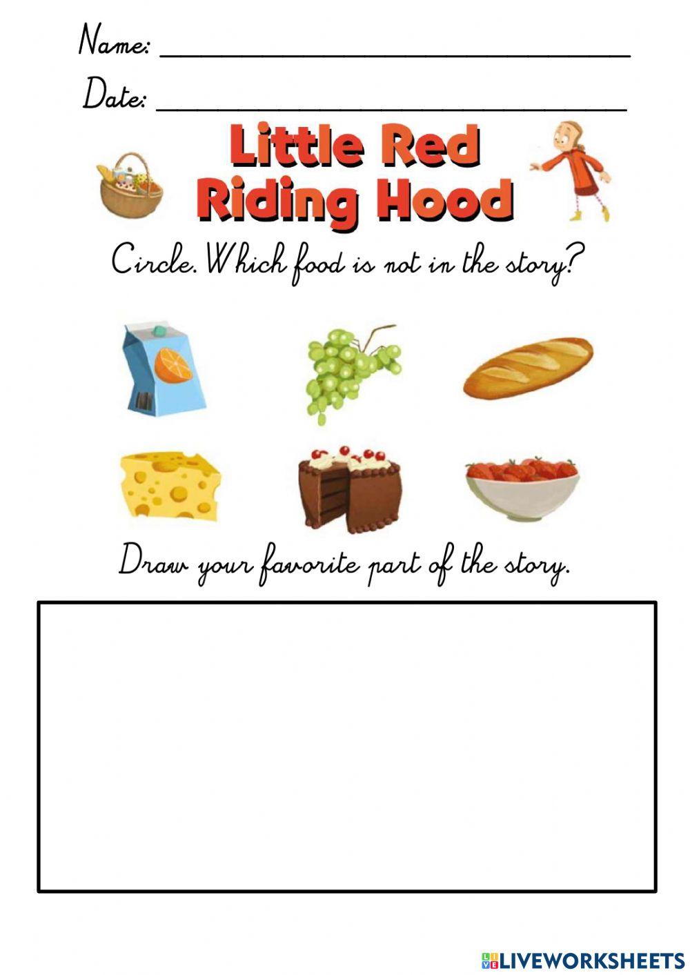 Story time online pdf exercise for Grade 1 | Live Worksheets