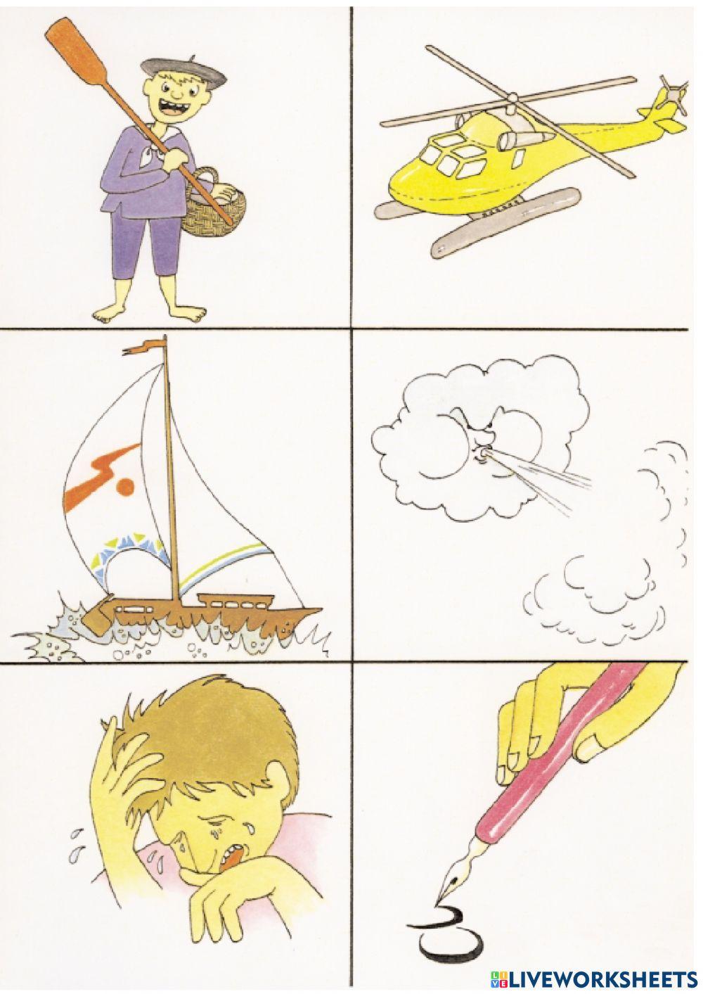 Lost at sea interactive worksheet | Live Worksheets