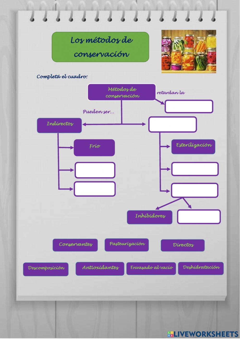 Metodos de conservacion de alimentos 2706 | escuela818