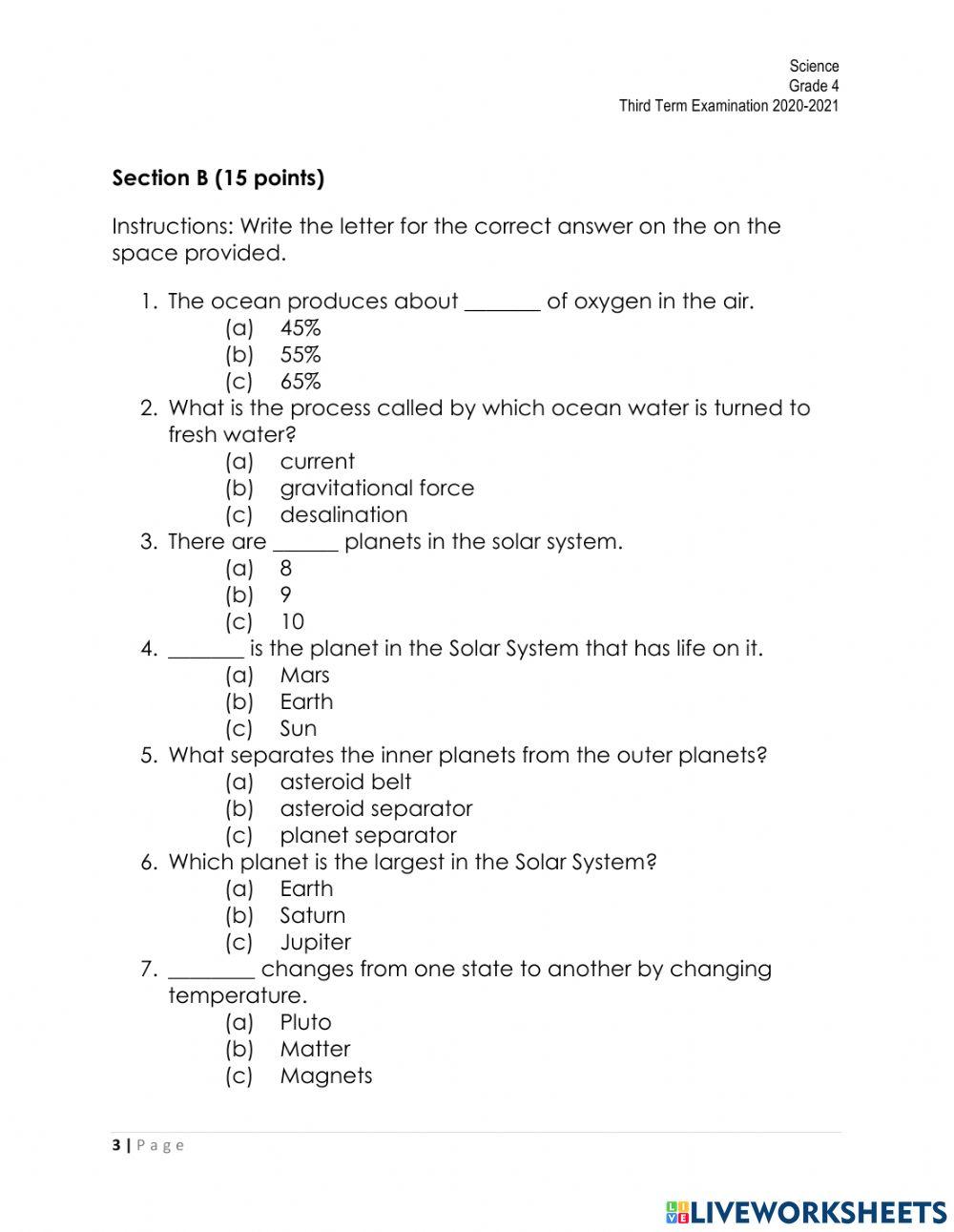 Sq interactive worksheet | Live Worksheets