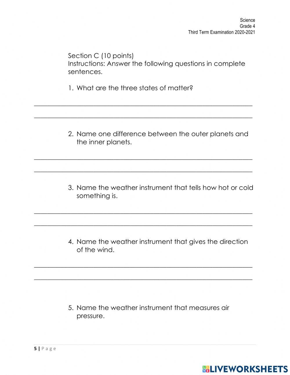 Sq interactive worksheet | Live Worksheets