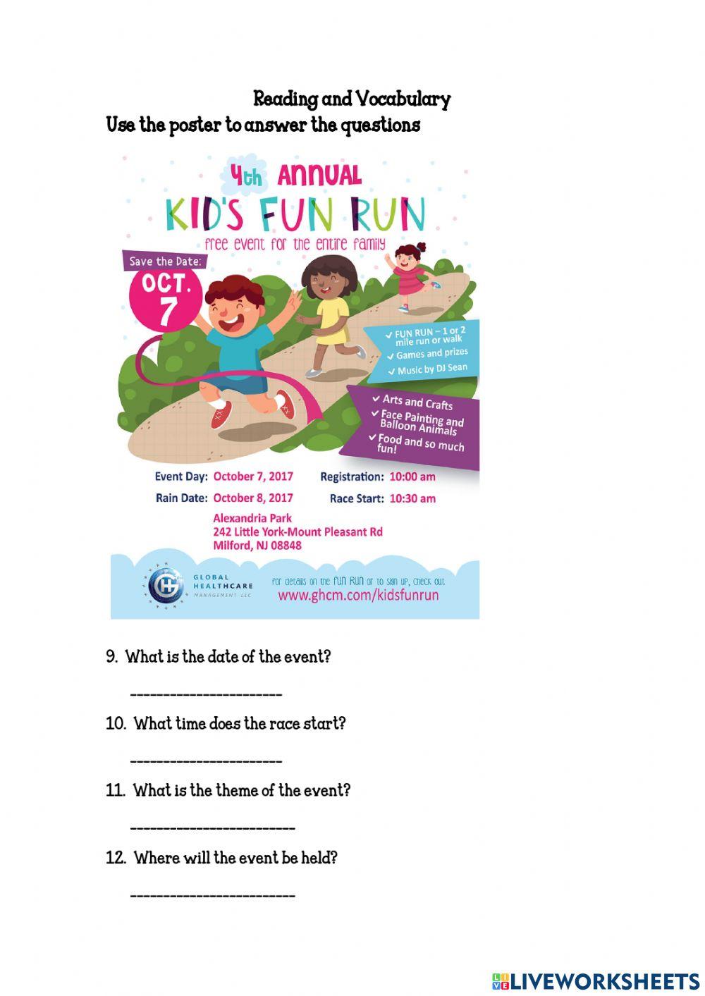 English Practice online exercise for Grade 2 | Live Worksheets