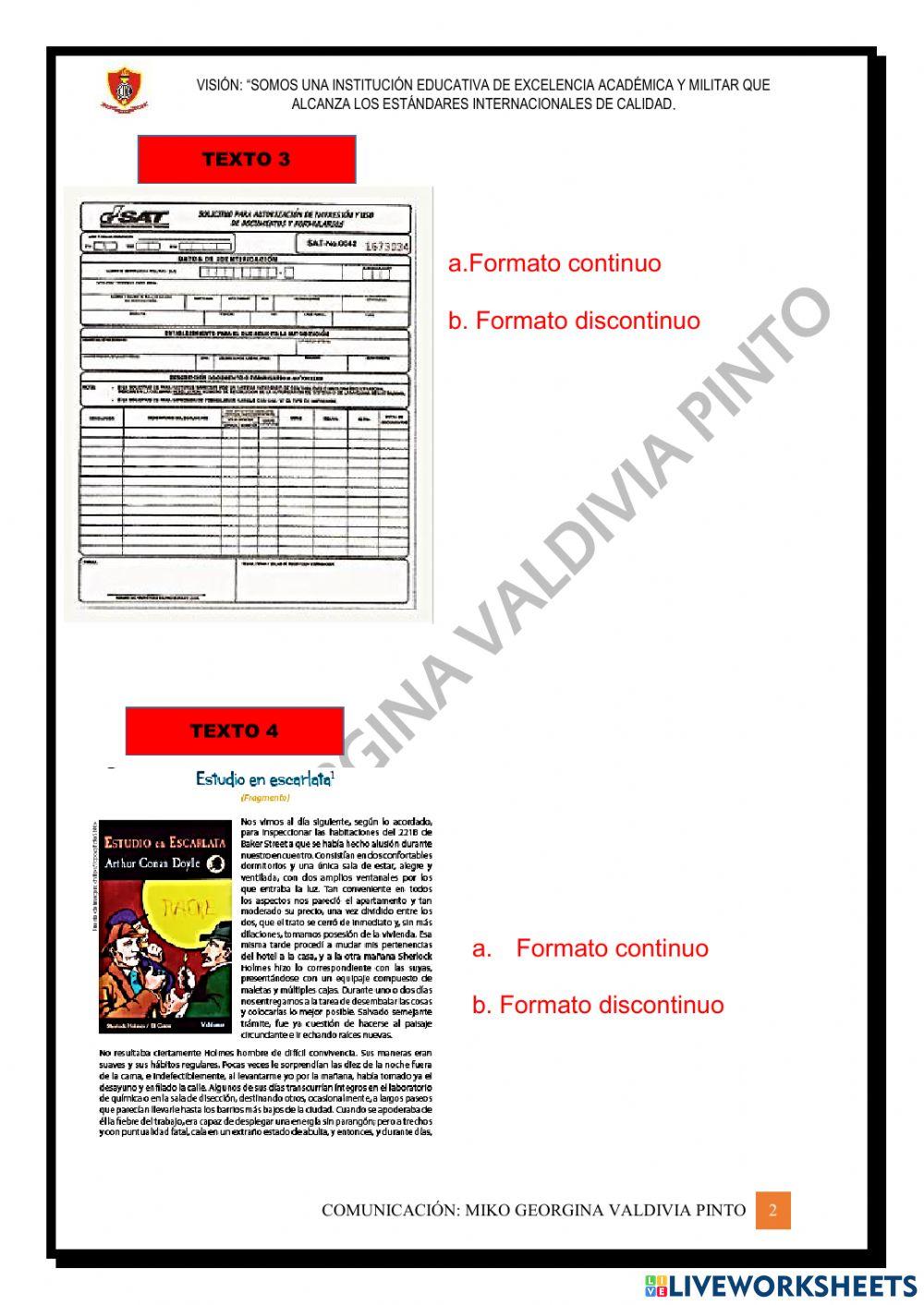 Miko Georgina Valdivia Pinto | FORMATOS DE TEXTOS 3047643