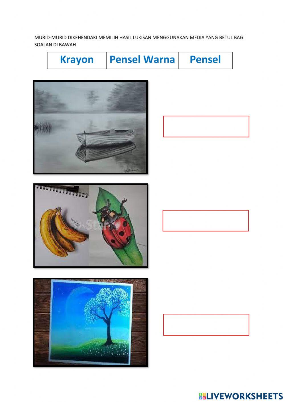 Menggambar 1037876 | nickizzuddin | LiveWorksheets