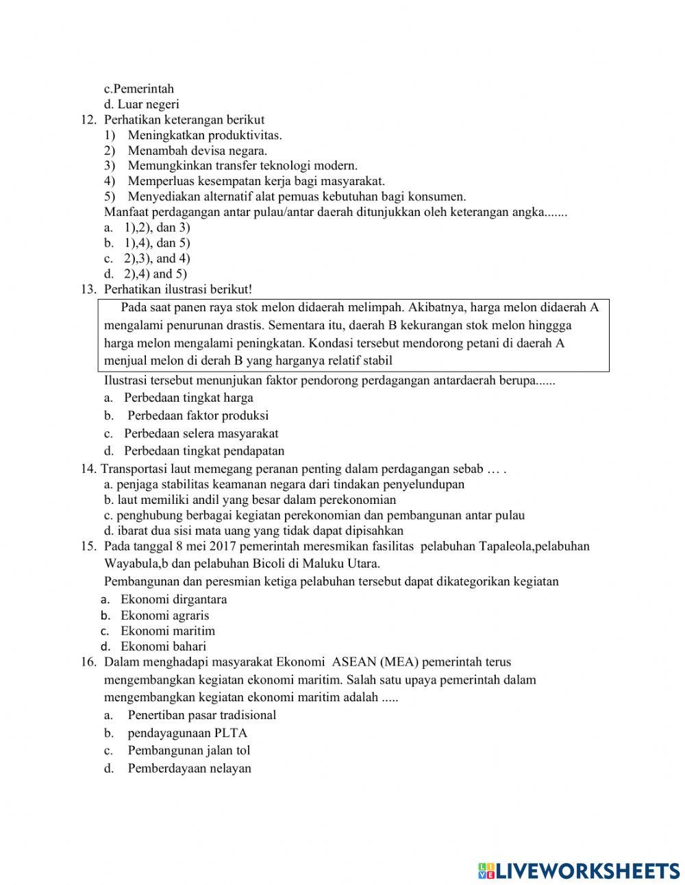 Ips | sufiatiafandi | Live Worksheets