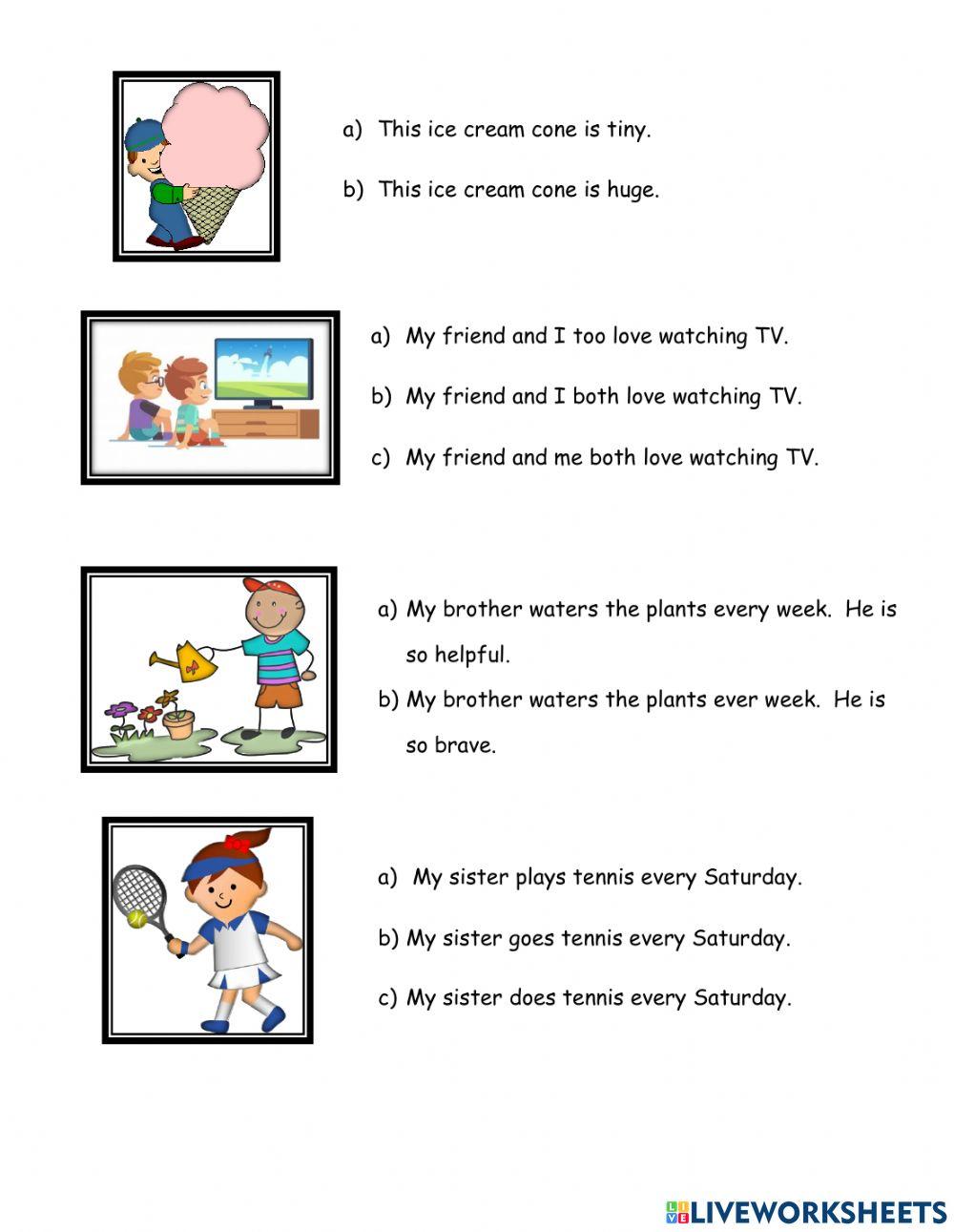 BtS Term 3 English Practice online exercise for | Live Worksheets