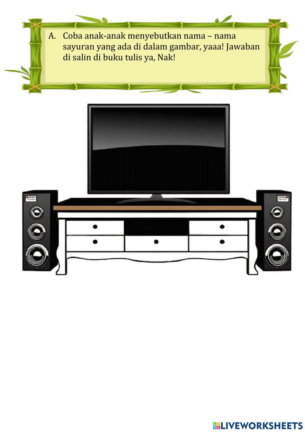 Pengayakan tema rekreasi interactive worksheet | Live Worksheets