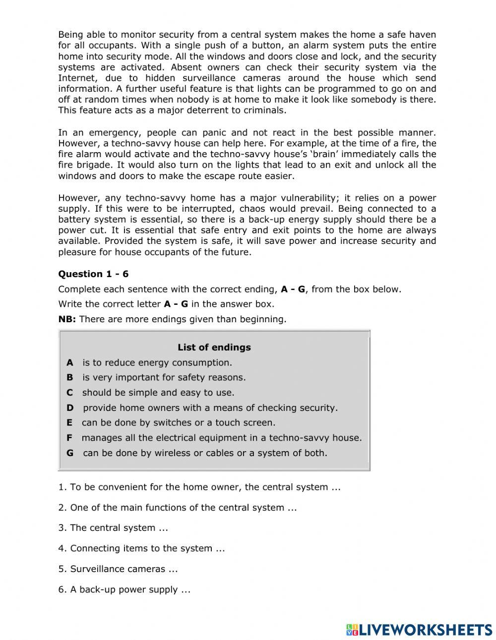 IELTS Week 38 - Reading worksheet | Live Worksheets