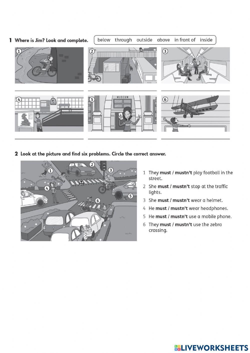 Need and must | Free Interactive Worksheets | 1039593