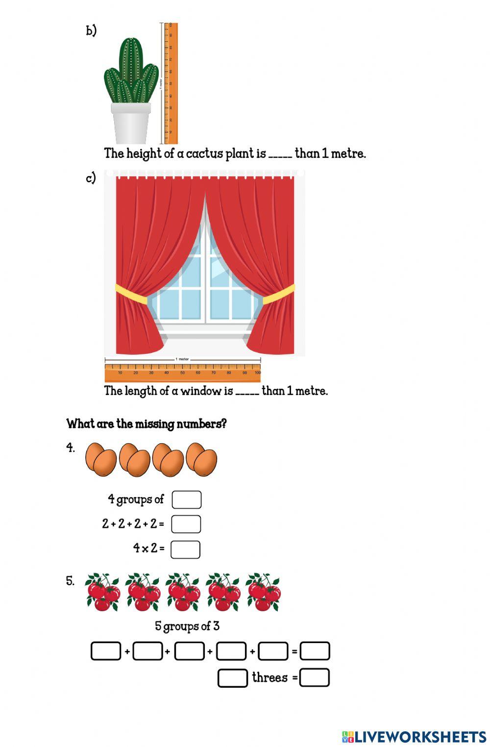 Math Practice 2 | Free Interactive Worksheets | 1039559