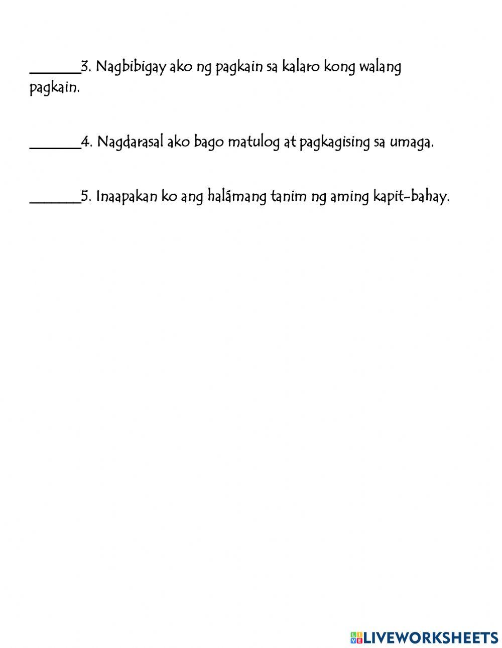 Esp 4th quarter… | Free Interactive Worksheets | 1040648