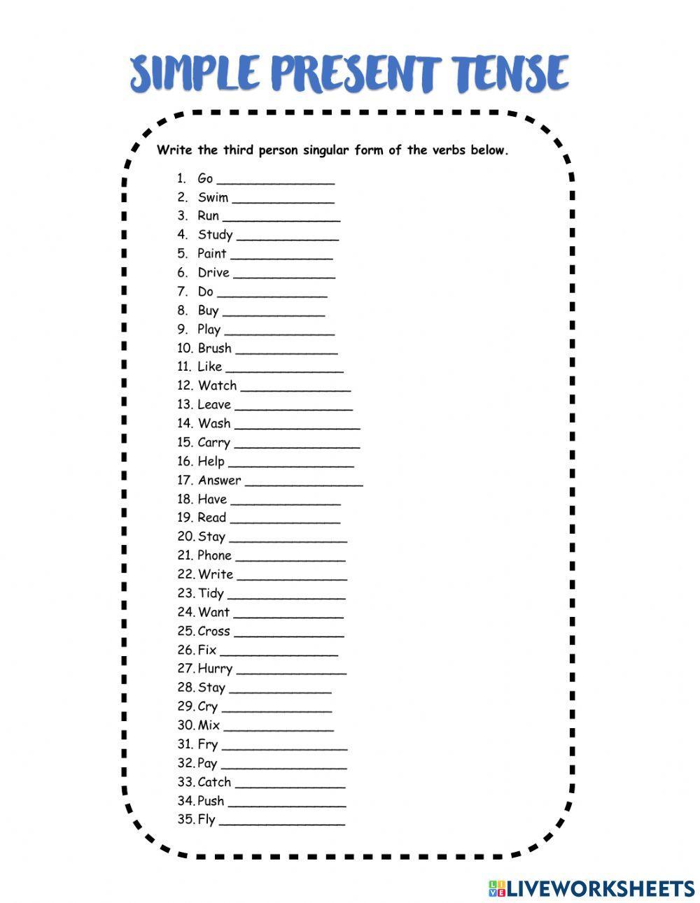 1040996 | Simple present tense | Yaribeth Vasquez