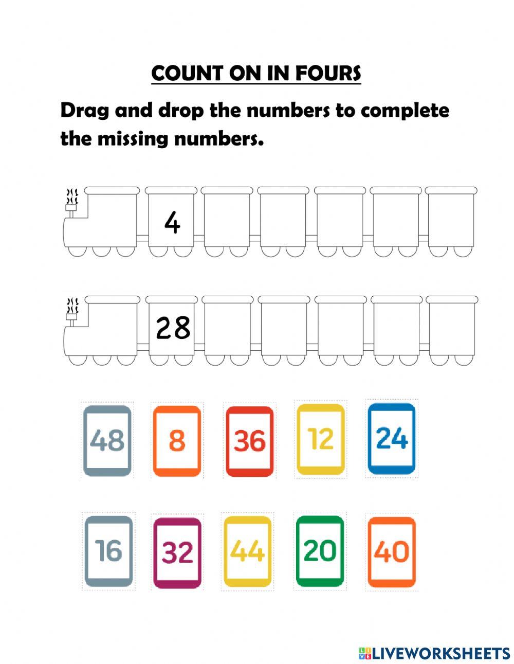 Count on in fours 1041492 | WAN KHAIRUL ZURAINI | Live