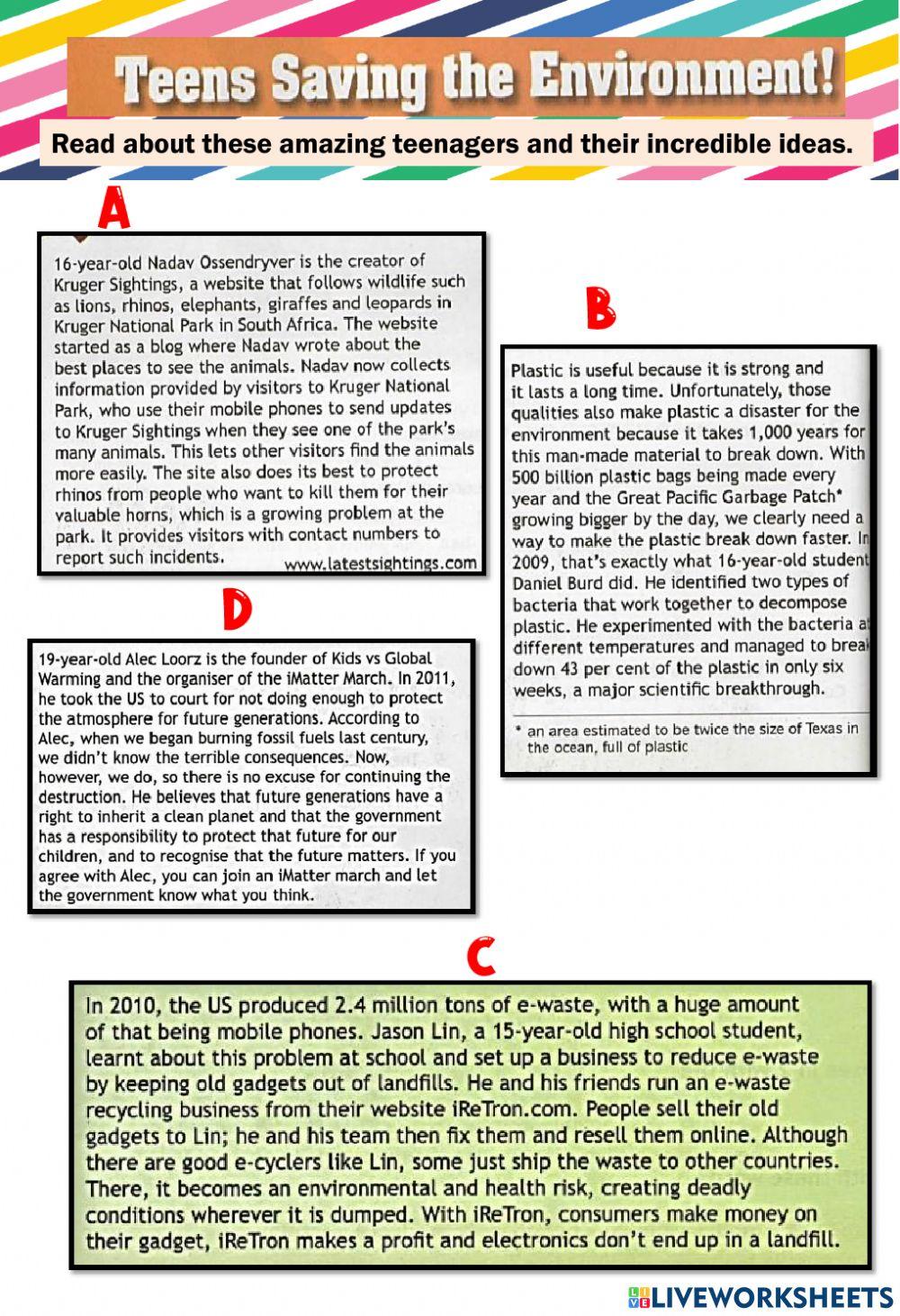 Ed-unit 5(1) worksheet | Live Worksheets