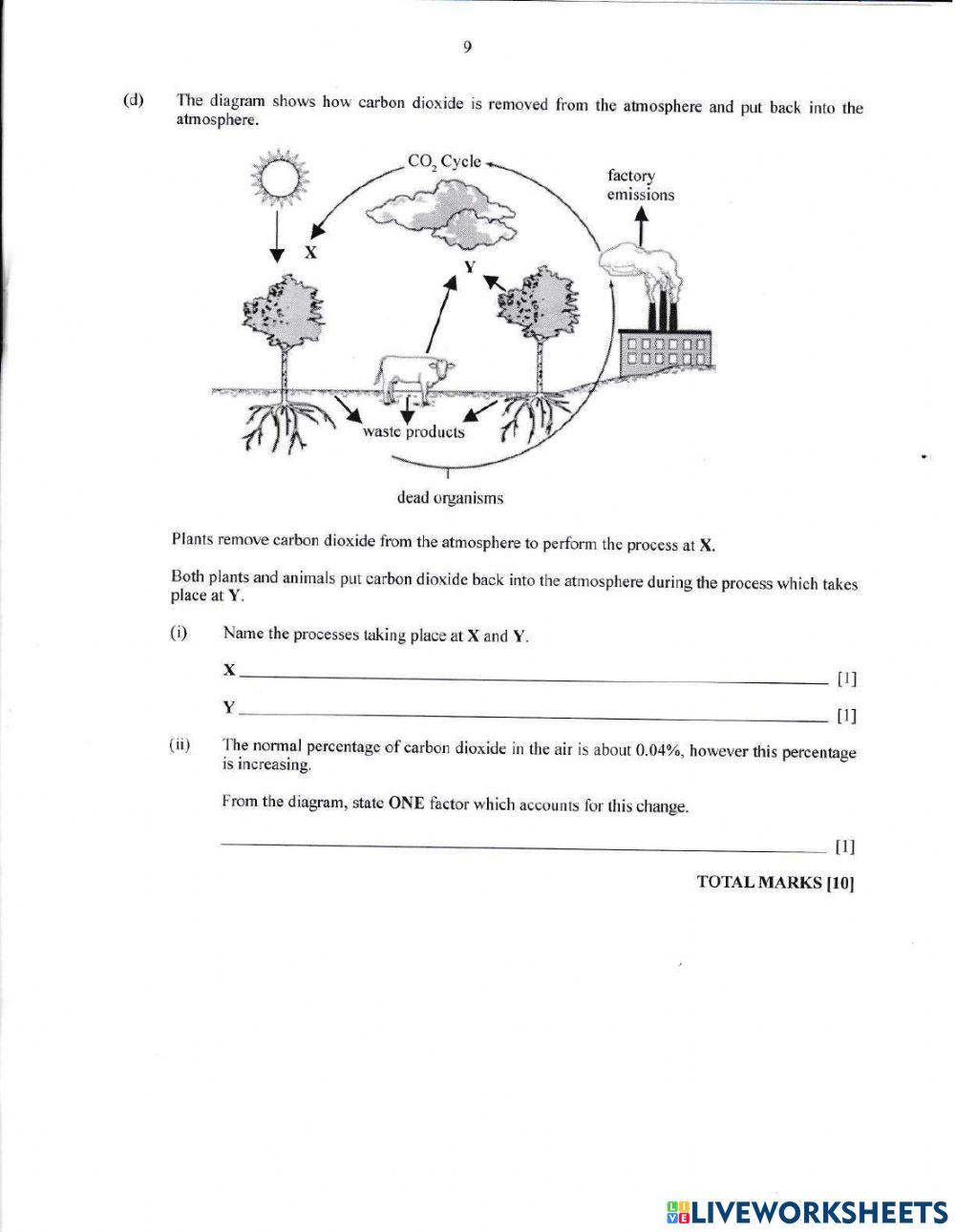 GS - BJC Past Paper II 2016 Q3, Q4, and Q5 6612596