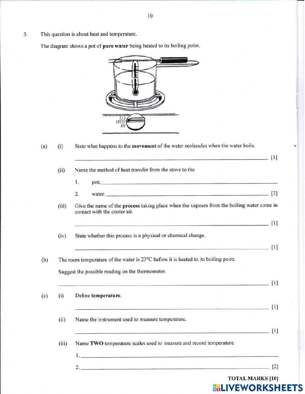 GS - BJC Past Paper II 2016 Q3, Q4, and Q5 6612596