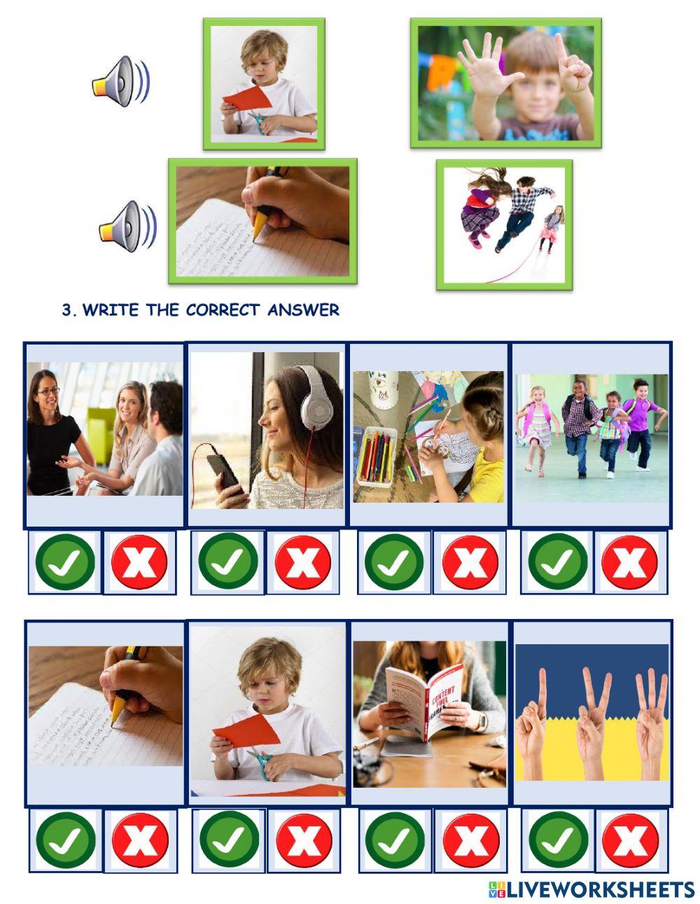 ing kids online exercise for | Live Worksheets