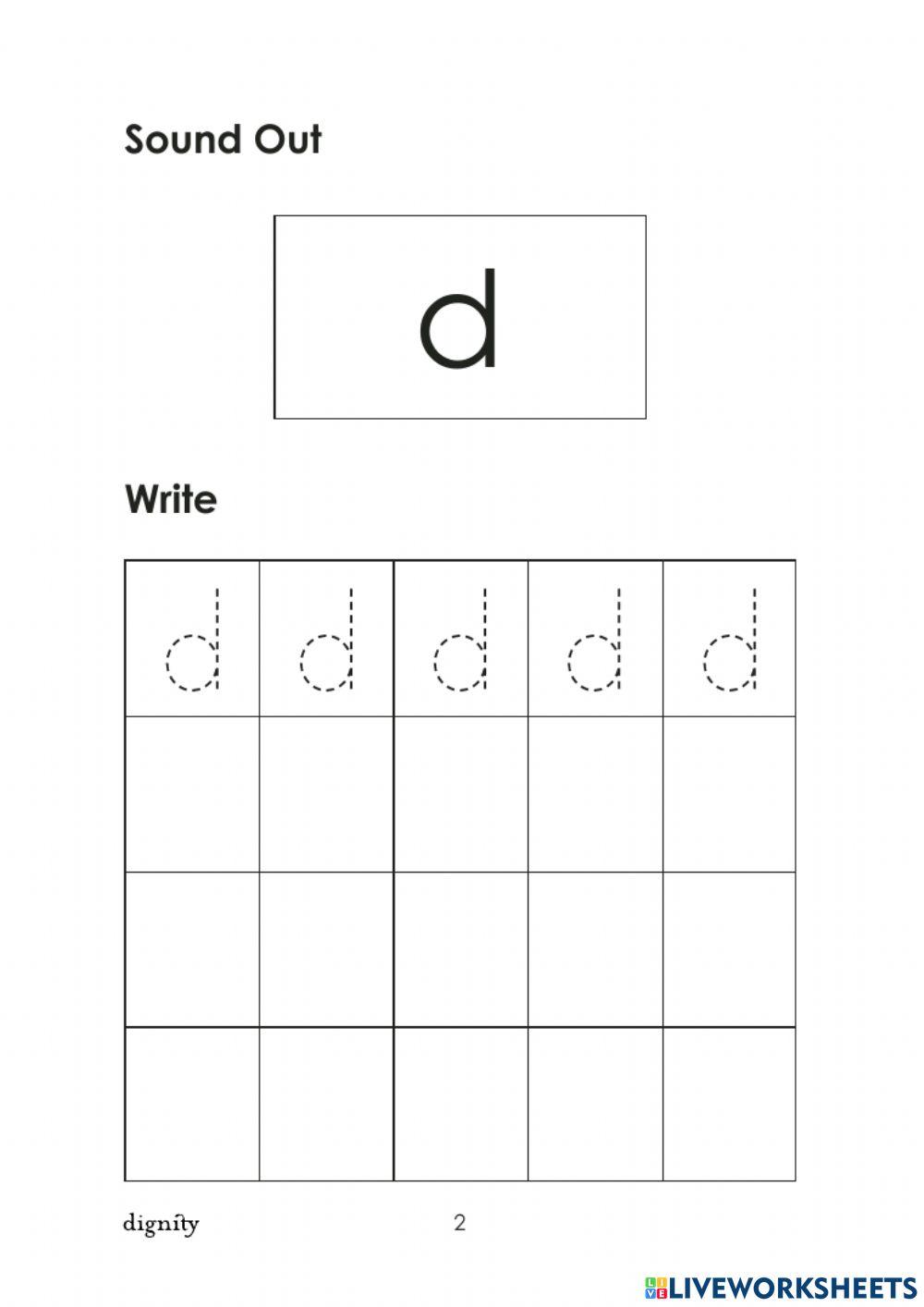 'id' worksheet 1 worksheet | Live Worksheets