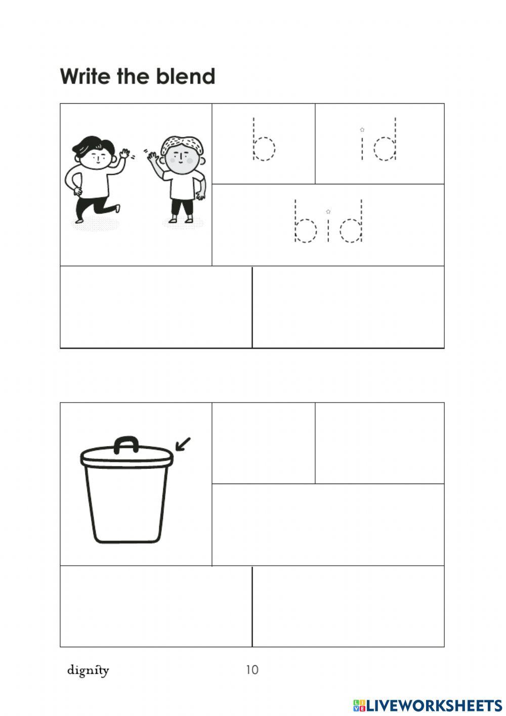 'id' worksheet 2 worksheet | Live Worksheets