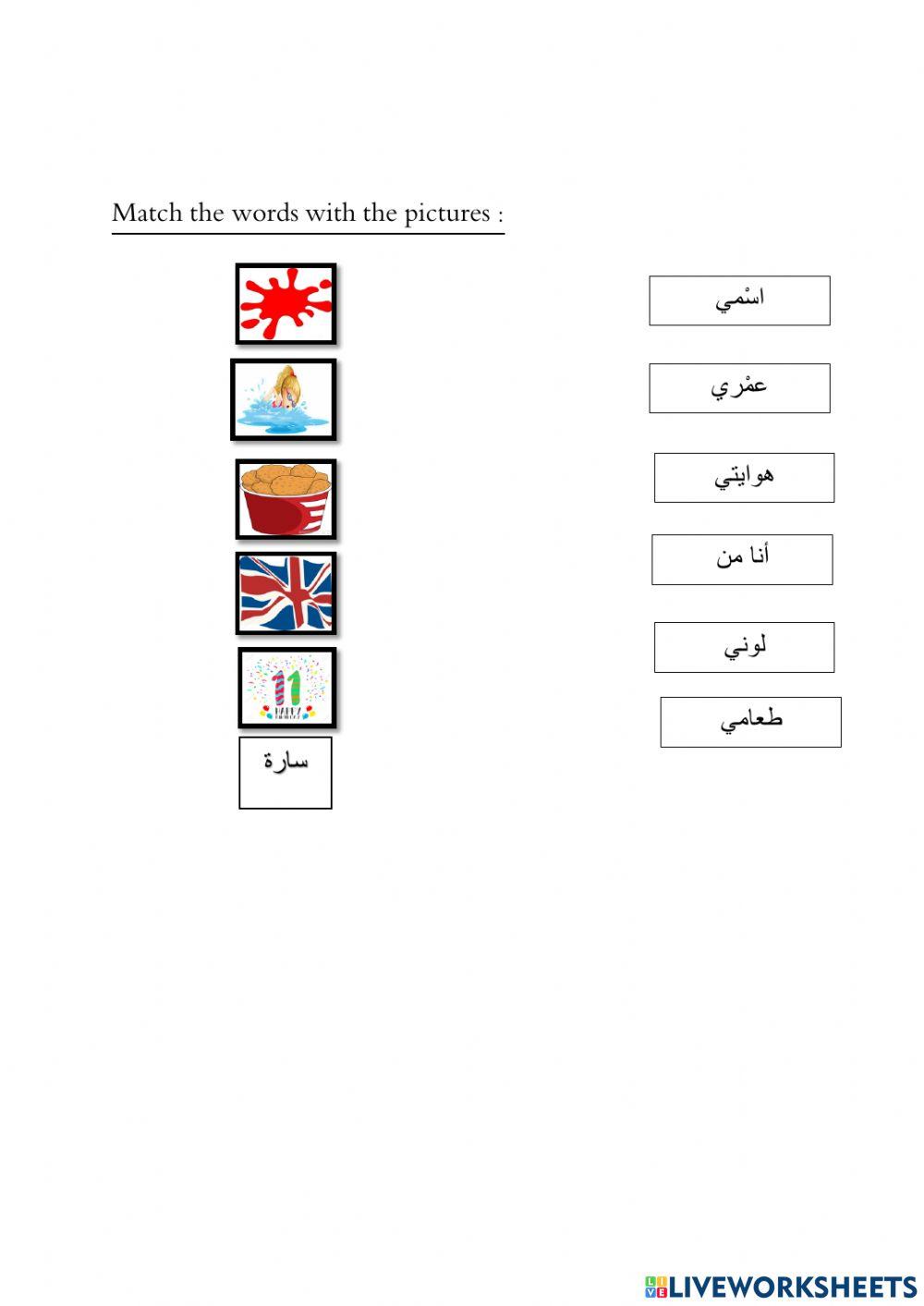 Self -introduction activity | Live Worksheets