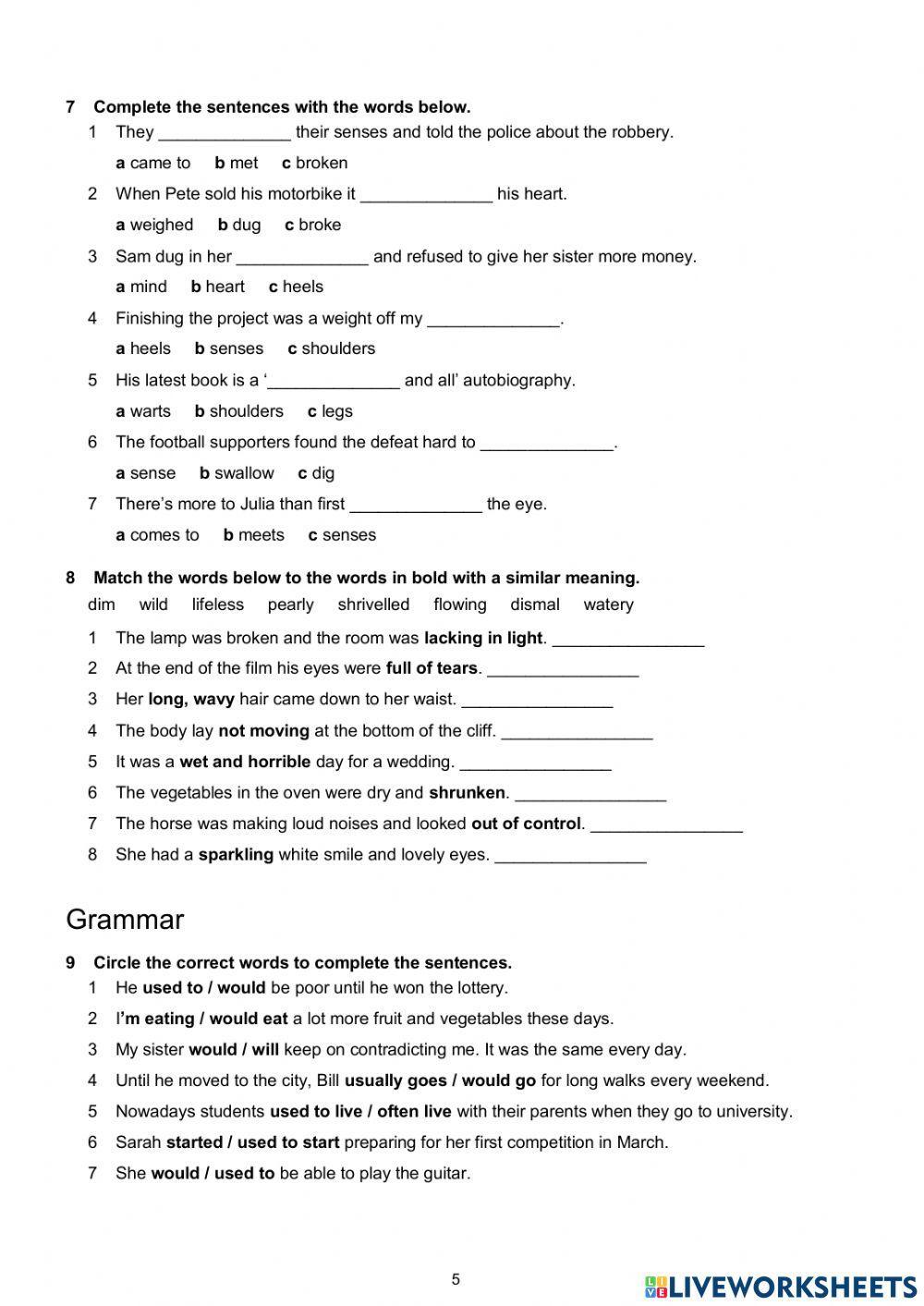 Test On Unit Insight Upper-intermediate Worksheet Live, 49% OFF