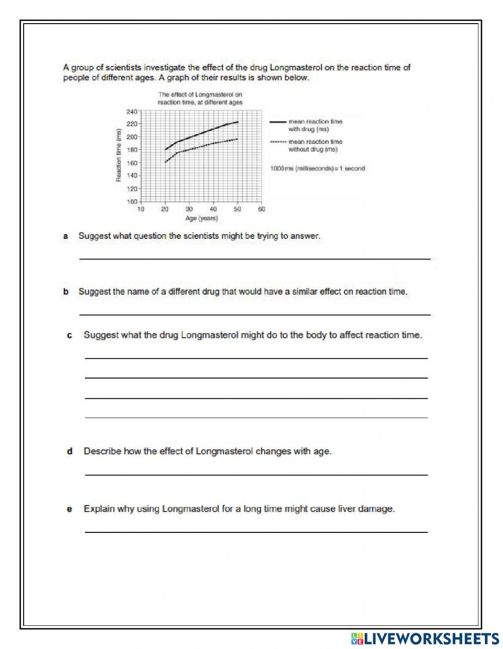 Muscles and bones practice quiz worksheet | Live Worksheets