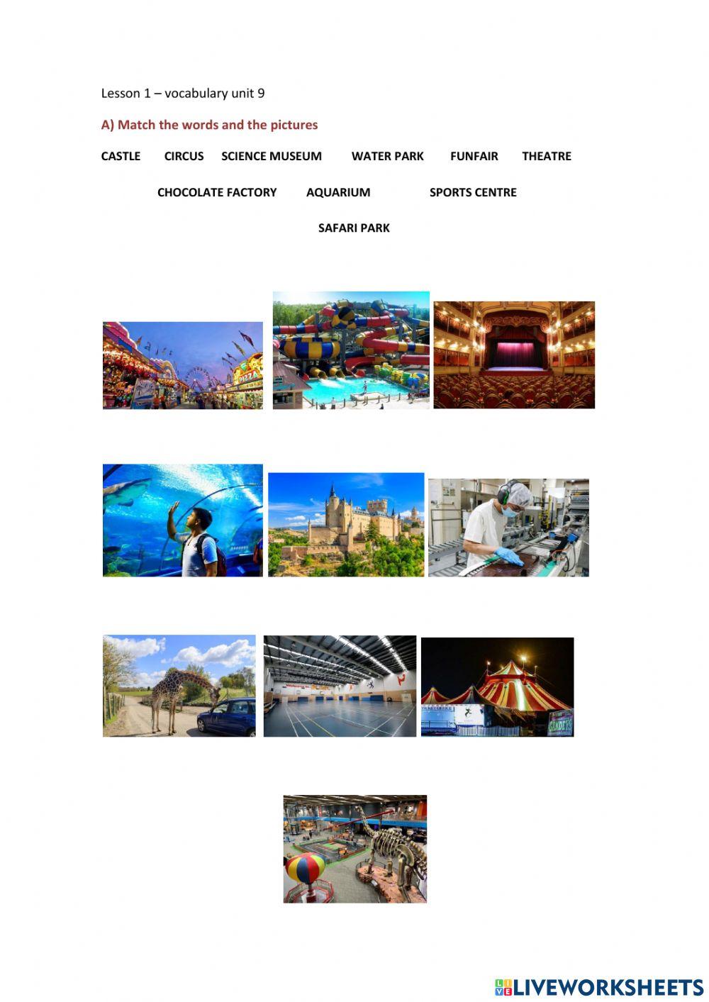 Lesson 1 - vocabulary 969296 | Floyd_Laura | Live