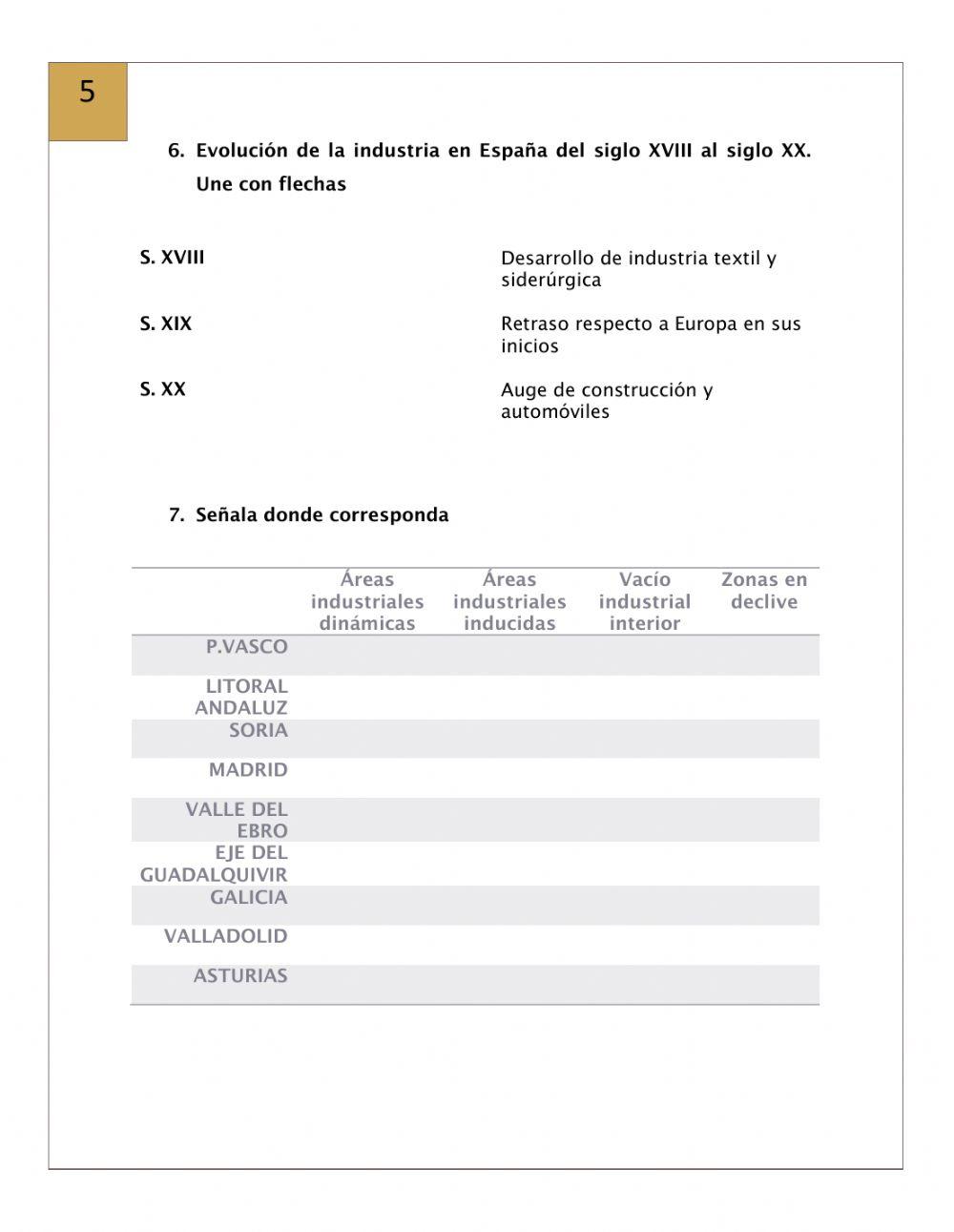 Economía españo… | Free Interactive Worksheets | 967516