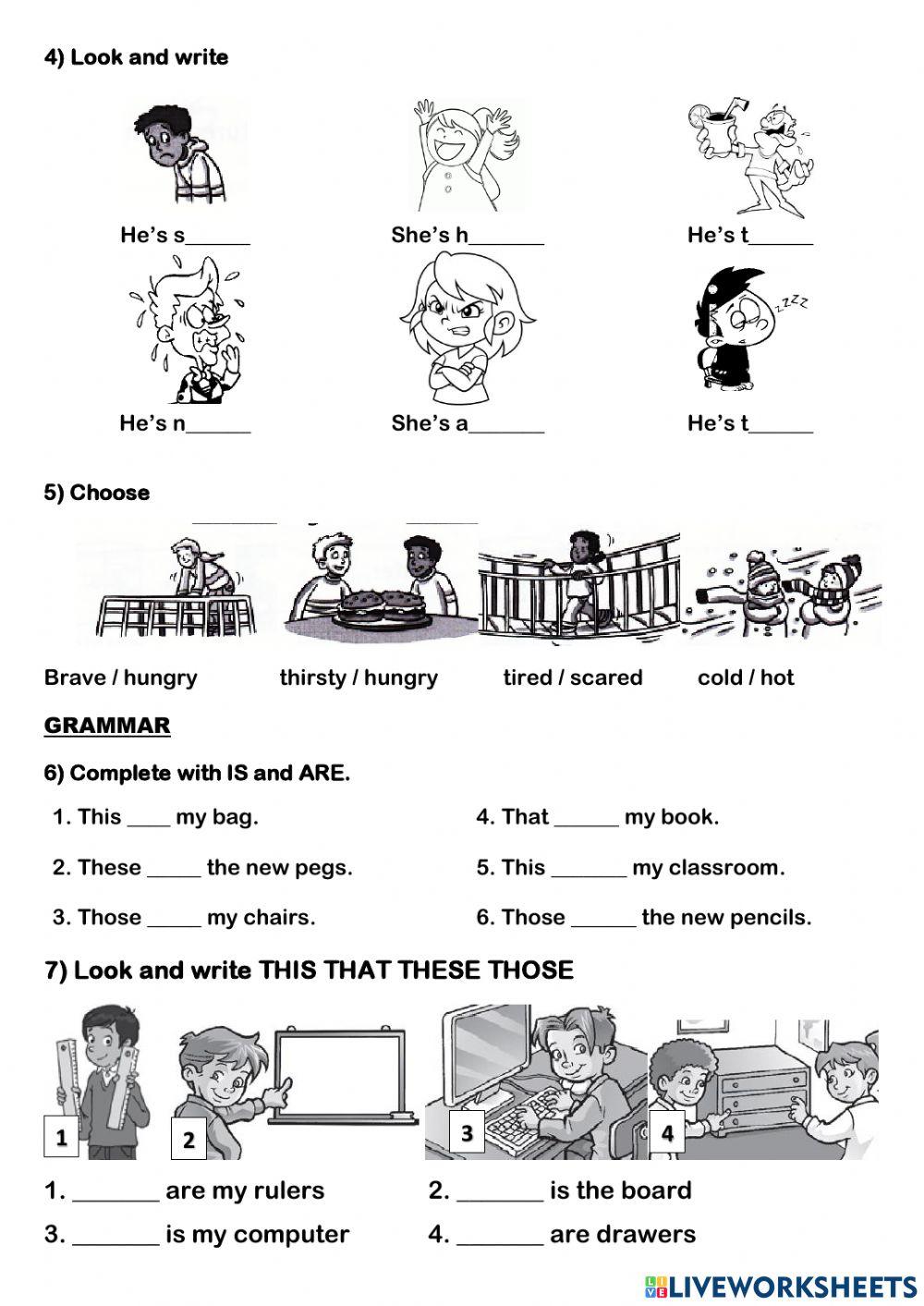 UPPER ELEMENTARY D: Practice for the test worksheet | Live Worksheets