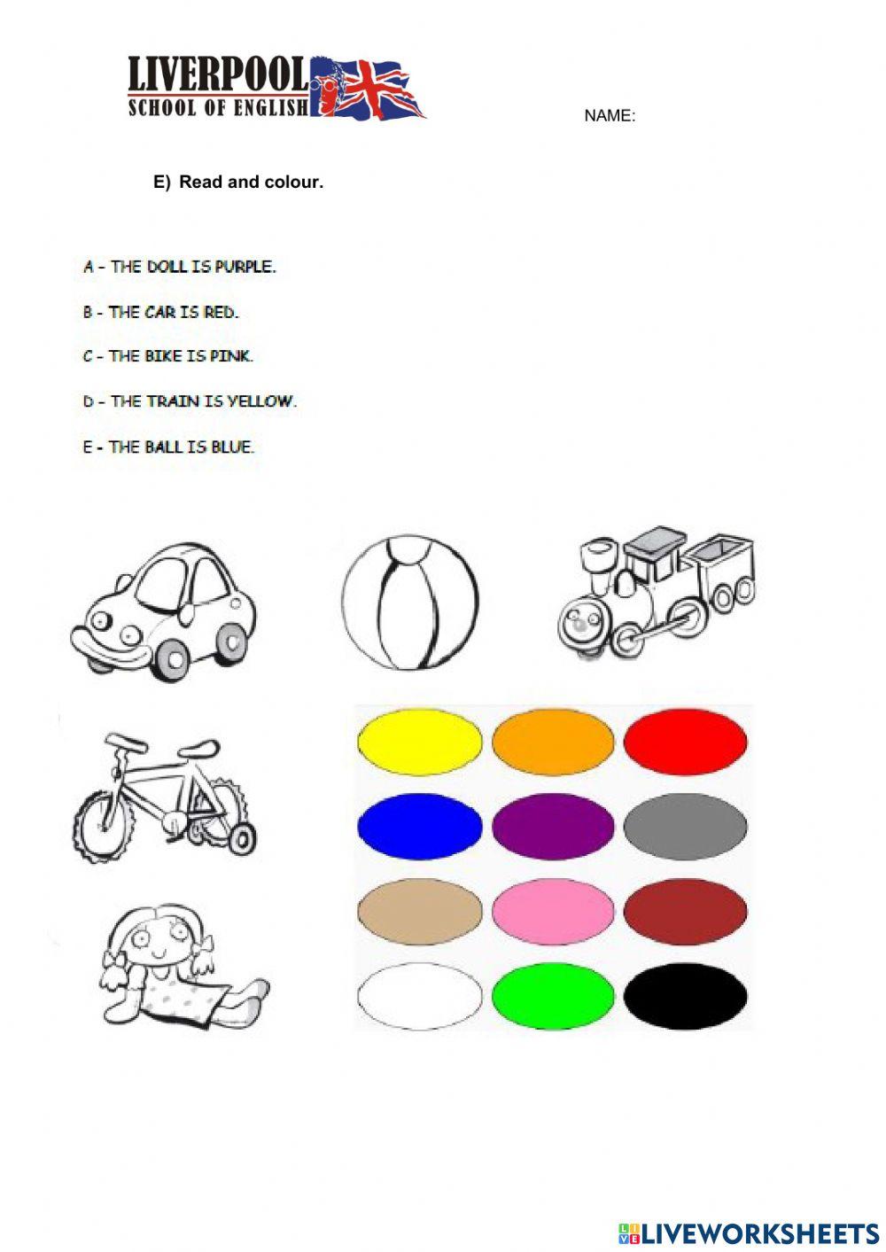 First written test beginner worksheet | Live Worksheets