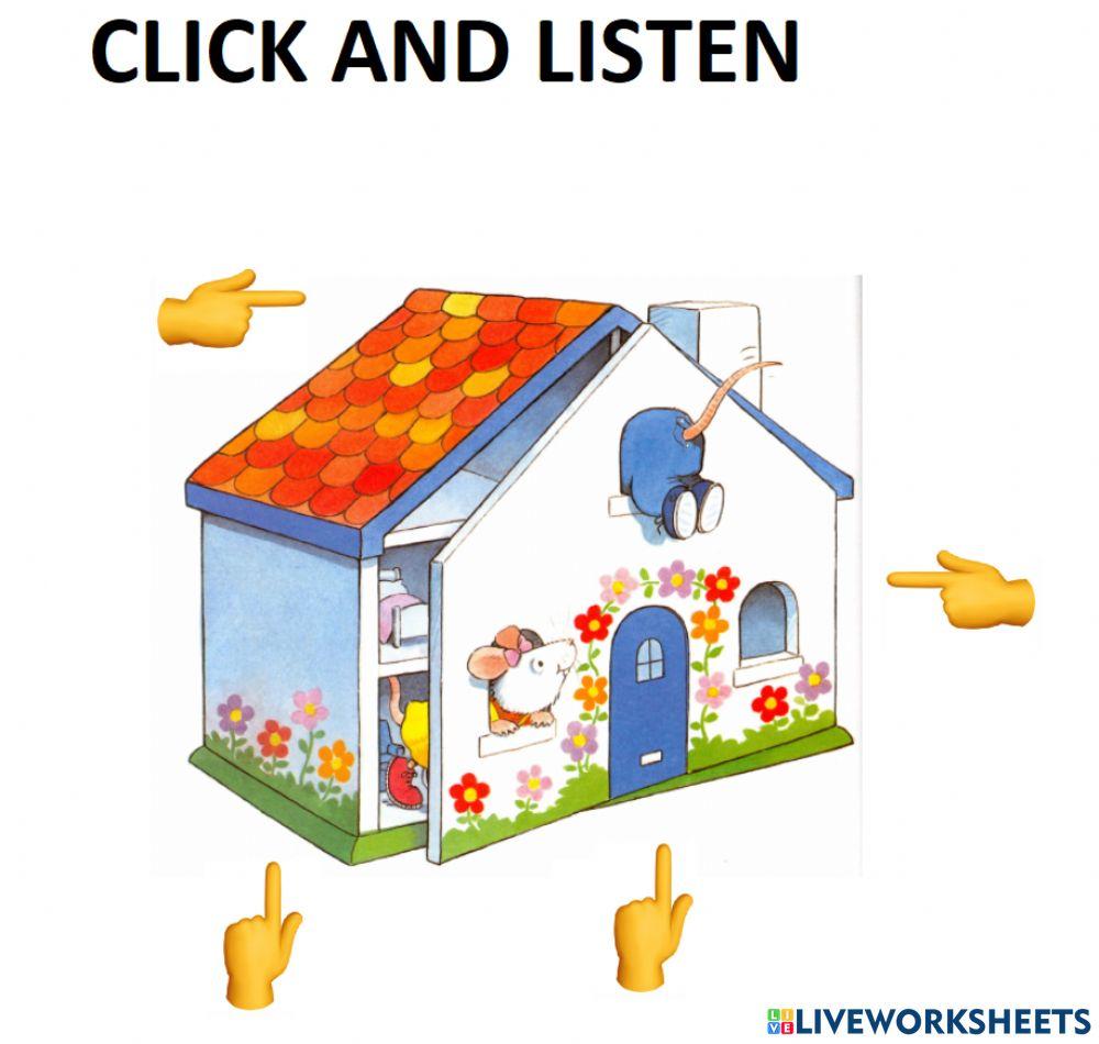 Happy House 1st Grade worksheet | Live Worksheets