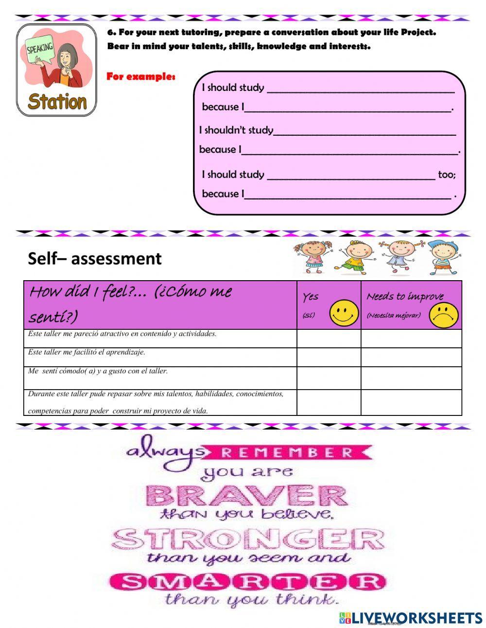 life project example