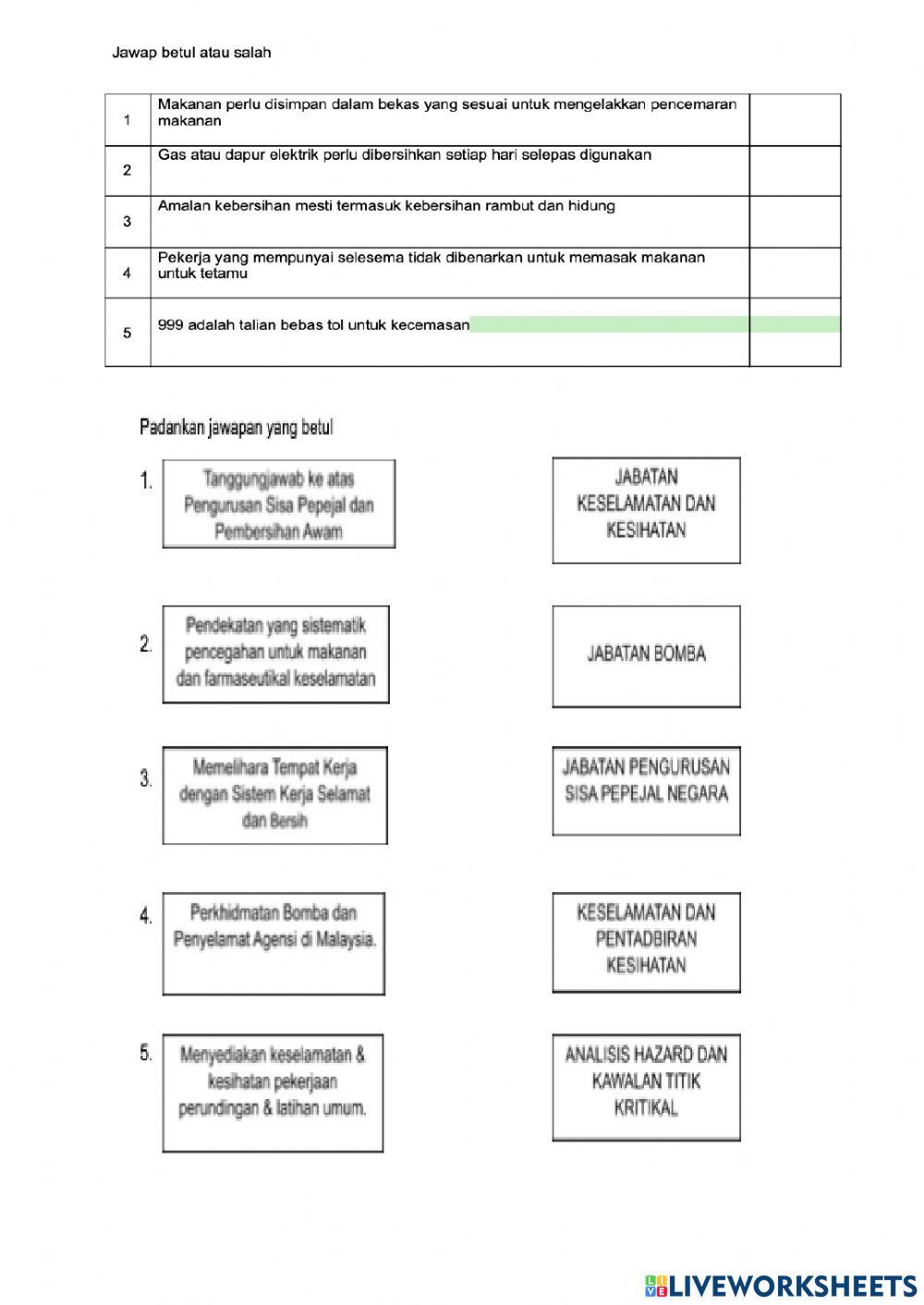 KVS Pembuatan Roti activity | Live Worksheets