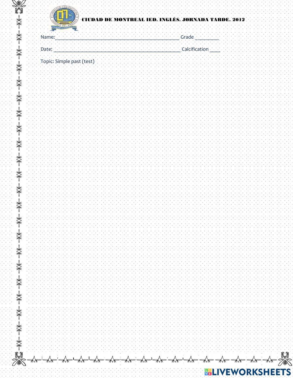 HOUSE TOUR | Free Interactive Worksheets | 3002232