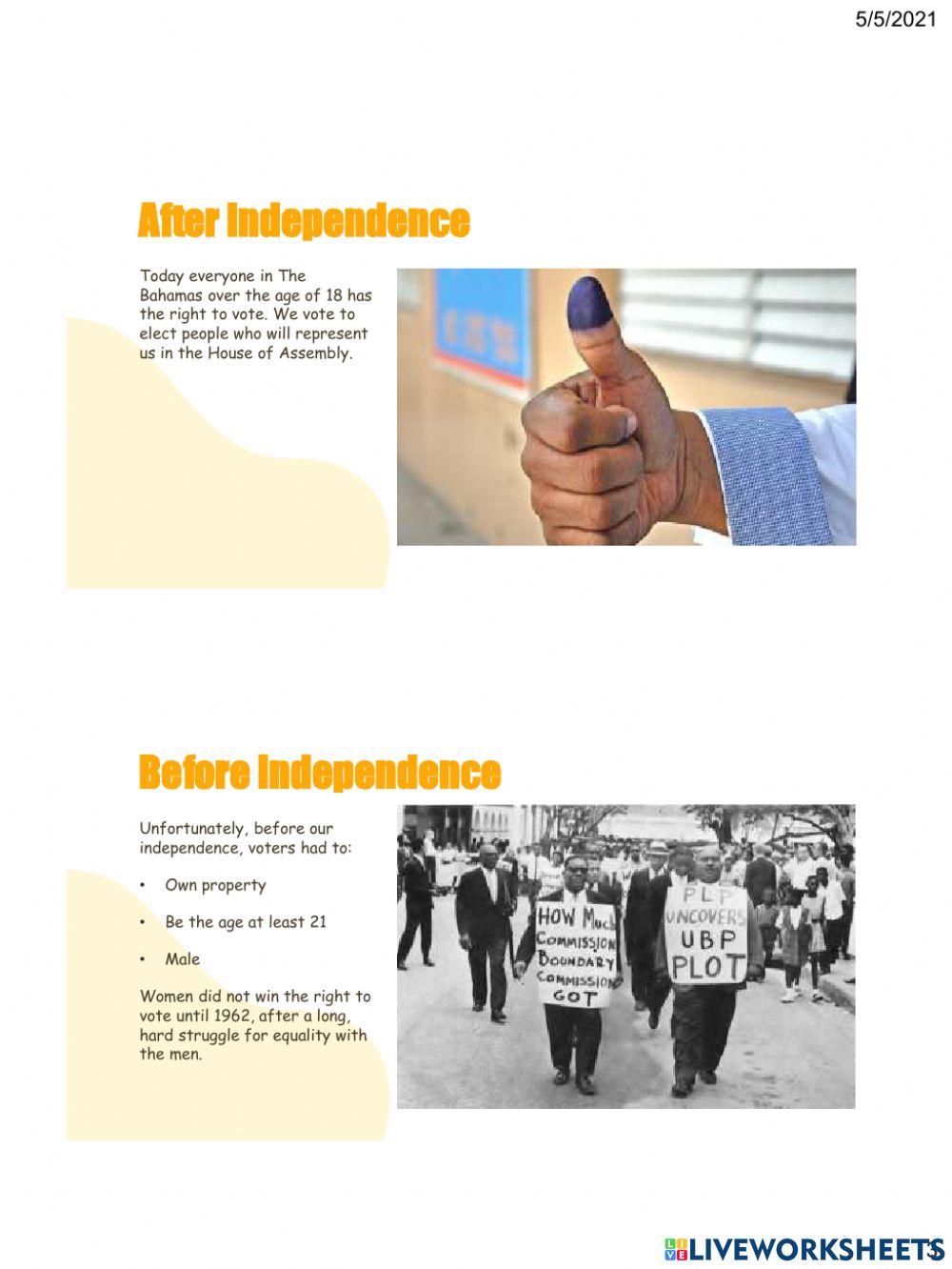 974976 | Our Government Since Independence | Qutell