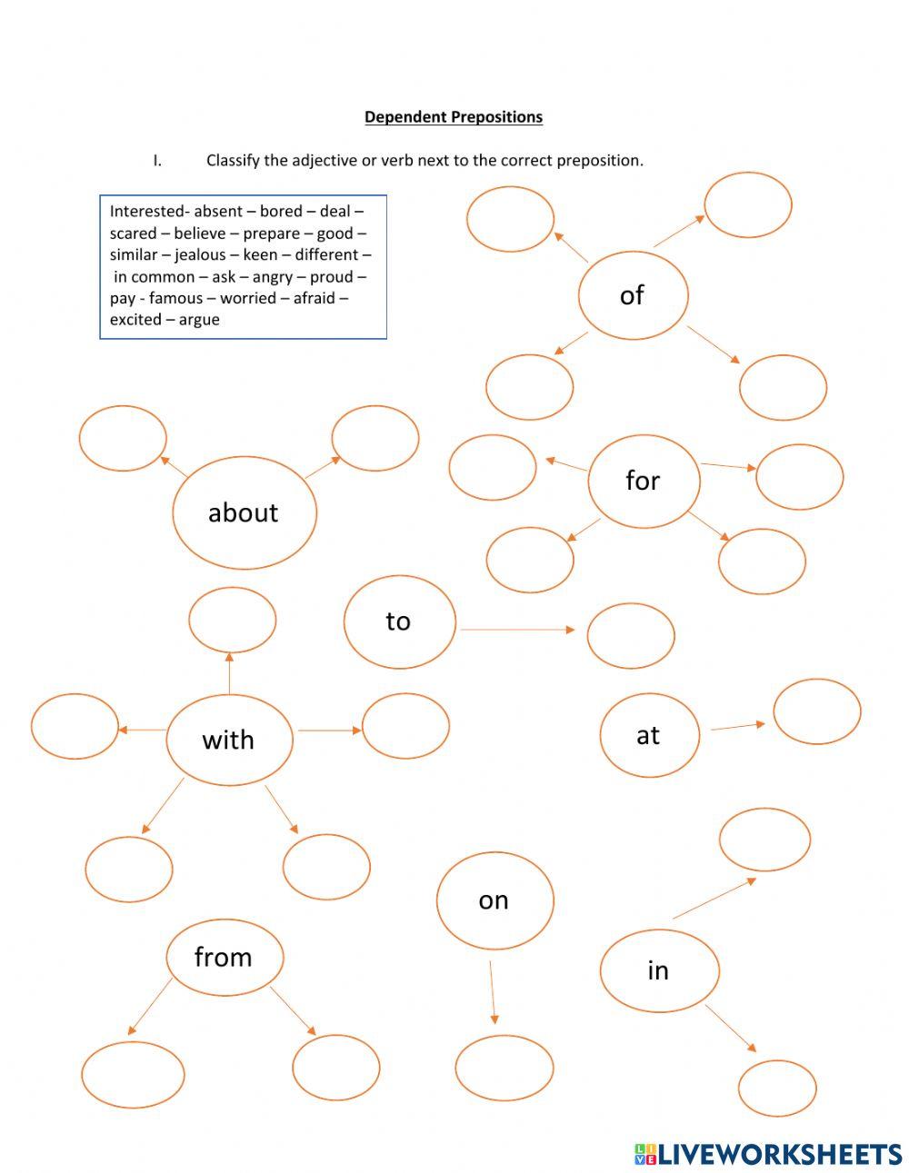 976718 | Dependent prepositions | Constanza Soto