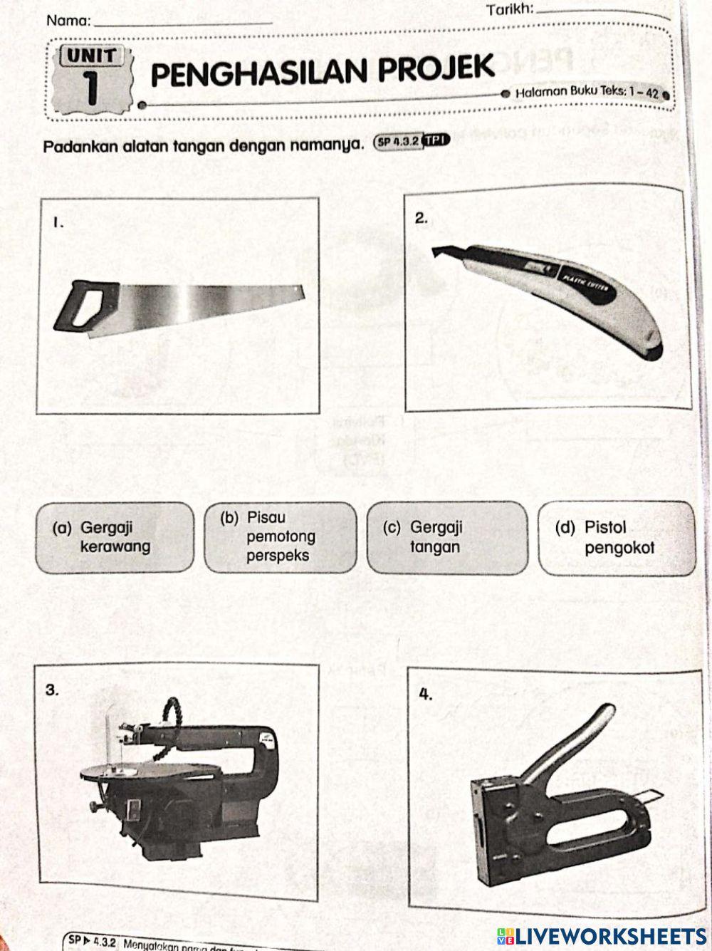 Latihan rbt tahun 6UKN DAN 6UPM worksheet | Live Worksheets