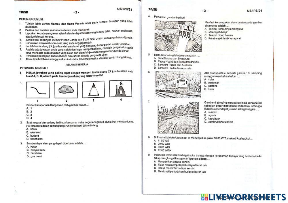 Ips interactive exercise for kls 6 | Live Worksheets