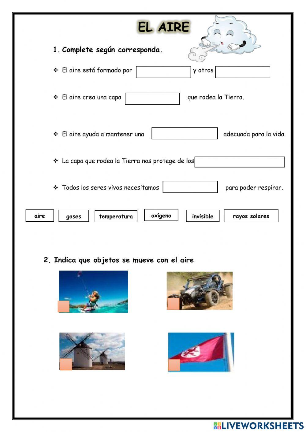 EL AIRE online exercise for | Live Worksheets