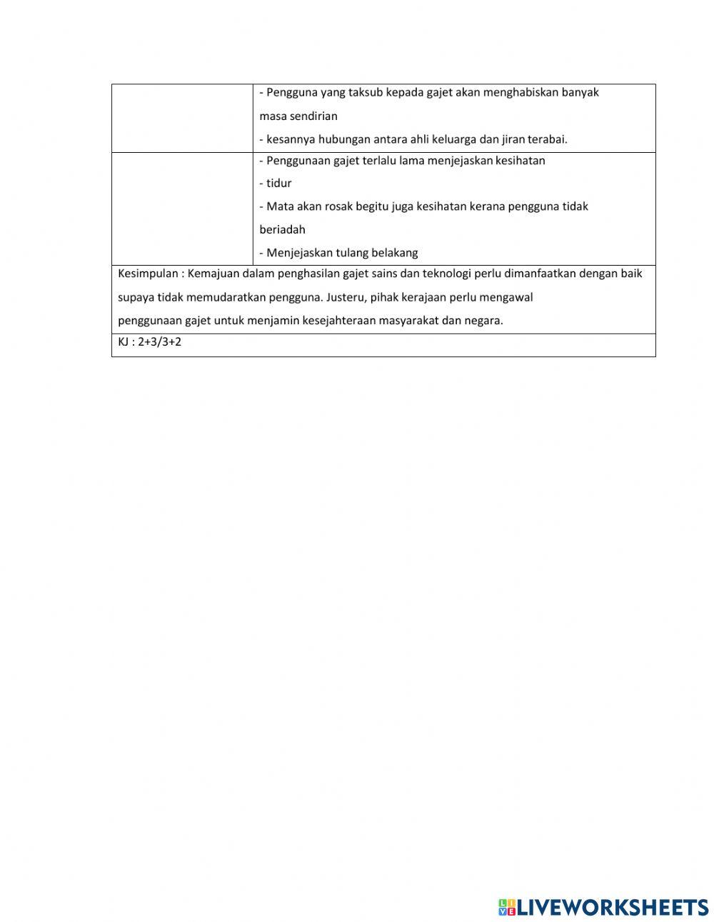 Esei p2 | Live Worksheets